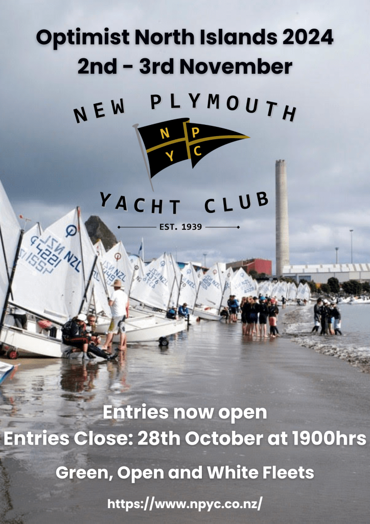 Optimist North Islands is now OPEN - NZIODA